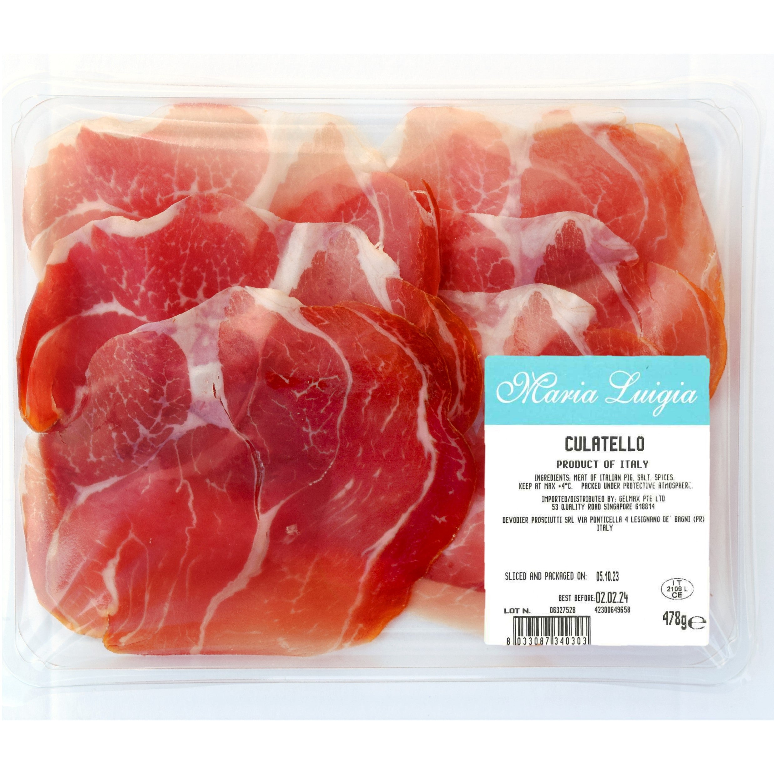 Culatello Slices 100 G Laid By Hand